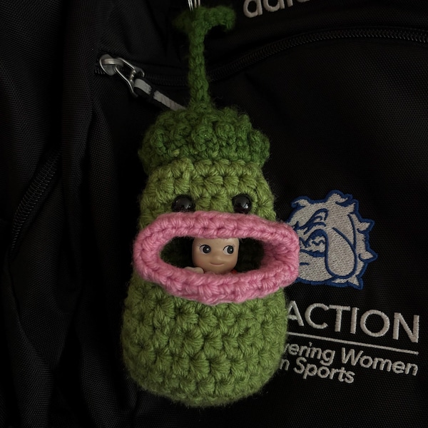 Monster Keychain Crochet Pattern PDF | Key Fob Cover | Amigurumi Key ...