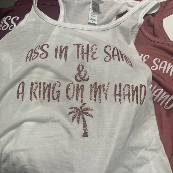 Custom Tank Tops | Glitter Tank Tops | Girls Weekend | Bachelorette ...