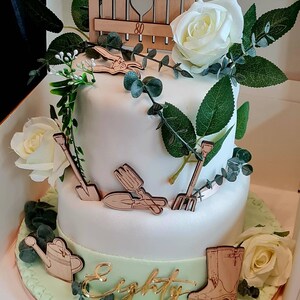 Happy Birthday Cake Topper Acrylic Cake Topper Fine Line Birthday Cake ...