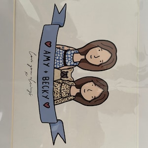 Custom A4 Portrait Illustration - Etsy