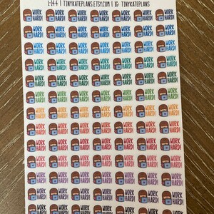 55 Tiny Steak Night Planner Stickers Meal Planning Stickers - Etsy