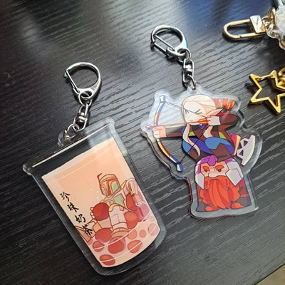 Homestuck Candy Shaker Keychain Charm Trickster Mode Roxy Lalonde ...