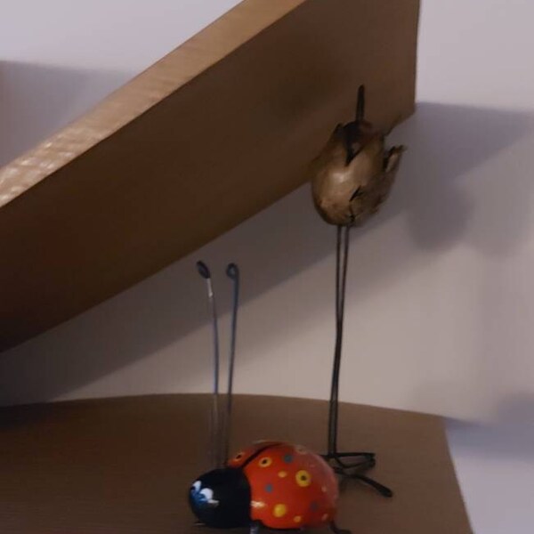 Black and Gold Ant. Ant Sculpture. Centerpiece Decoration. Table ...