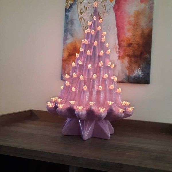Atlantic 314 Lava Ceramic Tree With Mother of Pearl - Etsy