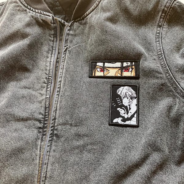 Iron on Anime Patch, Embroidered Patch, Anime Lover Gift, Sew on ...