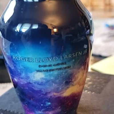 Elephant Walk in Firefly Forest Cremation Urns for Human Ashes for Male ...