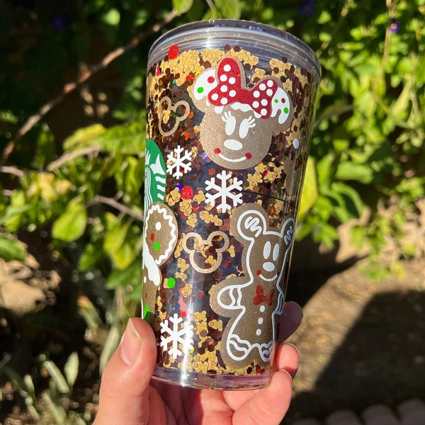 Christmas Cute Gingerbread Cookie Wrap Svg Cold Cup Venti Cup 24 Oz ...
