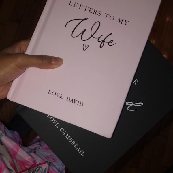 Letters to My Boyfriend Custom Notebook Valentines Day Gift From ...