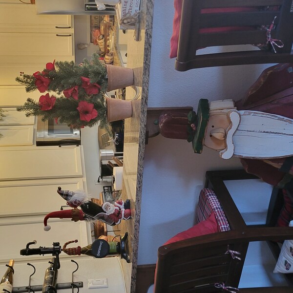 Standing Wood Snowman/3 Ft Tall/primitive Winter Decor/ Rustic Snowman ...