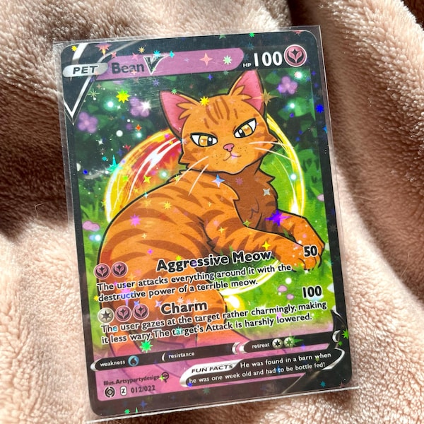 Pokemon Custom Card, Pokemon Graduation Card, Pokemon Holographic Card ...