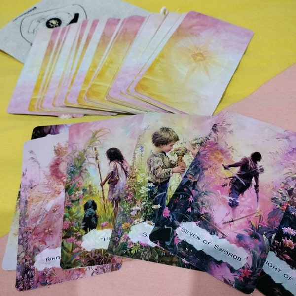 Springscape Tarot Deck, Tarot Deck, Tarot Card Deck, Tarot Deck With ...