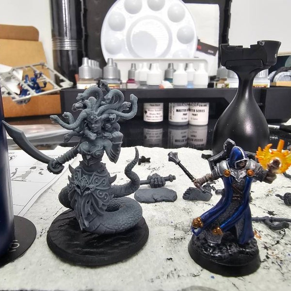 Female Zombie Dnd Miniature undead Female Miniatures for Tabletop Games ...