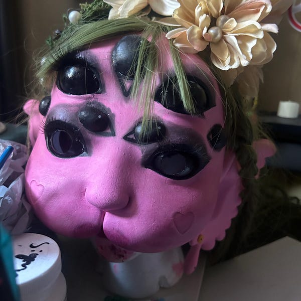 Nymph Portals Face Mask | Cosplay Mask | Super Glue Included |fantastic ...