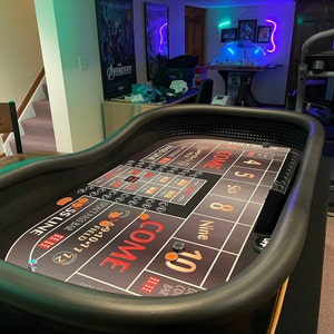 Craps Table Top Pool Table Insert made in the USA - Etsy