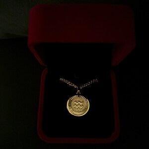 Gold Bubble Initial Necklace - Etsy