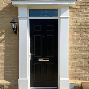 Superior Chrome Gold Door Numbers Transom Classic House Door Number ...