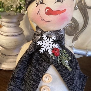 Primitive Reindeer Pattern North Pole Welcome Christmas | Etsy