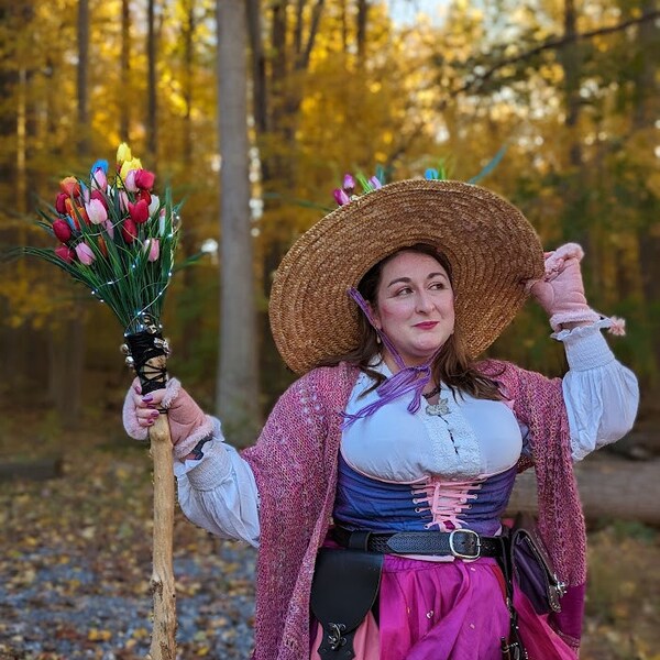 Succulent 18-inch Straw Witch Hat - Etsy