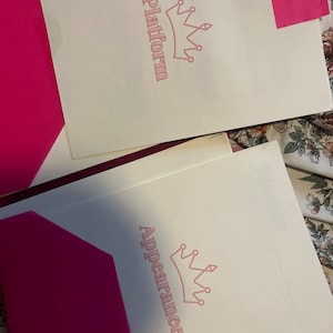 Pageant Queen Drawing Kiss-cut Stickers - Etsy