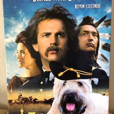 Wirehaired Pointing Griffon Art Starry Night Great Wave Jaws - Etsy