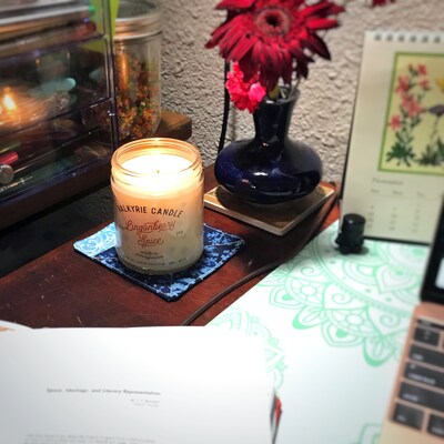 White Tea & Rose Candle - Etsy