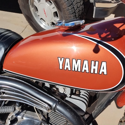 Yamaha Racing Stripe Crossbar Pad Square - Etsy