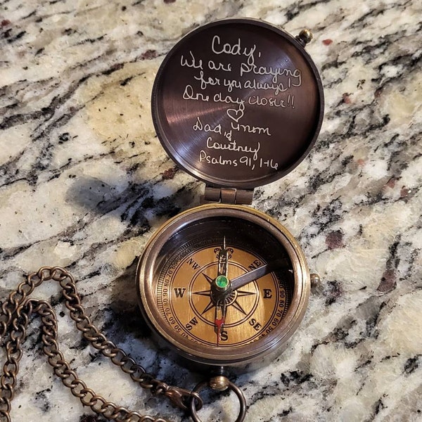 Best Man Gift, Best Man Proposal Gift, Custom Engraved Compass ...