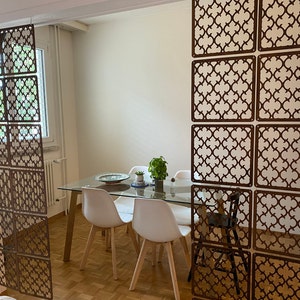Interior Partition Modular Wall Panels Screen Wooden - Etsy