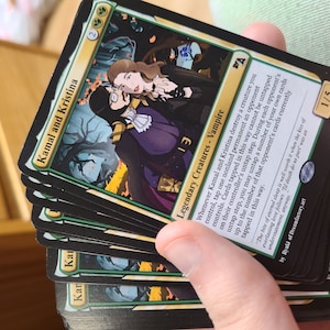 10x Custom MTG Card 2.5x3.5, Magic the Gathering Art, Gifts, Birthday ...