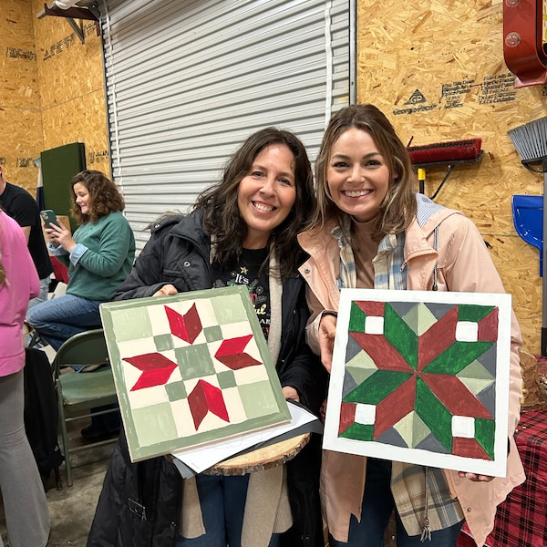 Modern Heart, Barn Quilt Pattern, Barn Quilt Laser Cut File, Barn Quilt ...