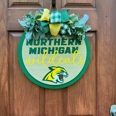 Arkansas Razorbacks Front Door Decor Razorbacks Sign UARK Wreath Hogs ...