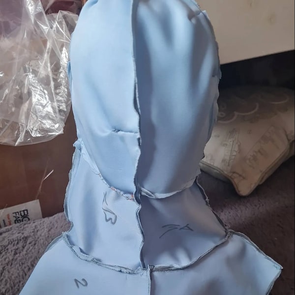 Fursuit Neck Pattern Tutorial PDF Tutorial - Etsy