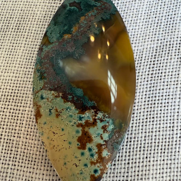 Bold and Beautiful Dyed Orbicular Agate – Unique Black Patterns - Etsy