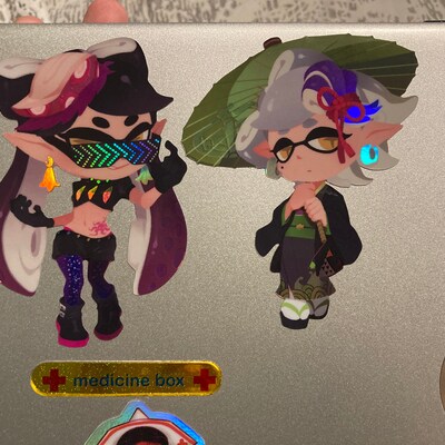 Splatoon Idols Holographic Vinyl Sticker - Etsy