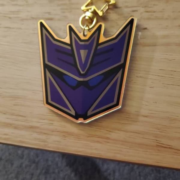 Transformers One Megatronus Prime Holo Back Acrylic Keychain - Etsy