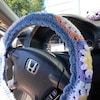 Smiley Face Steering Wheel Cover PATTERN PDF Seat Belt Covers, Daisies ...