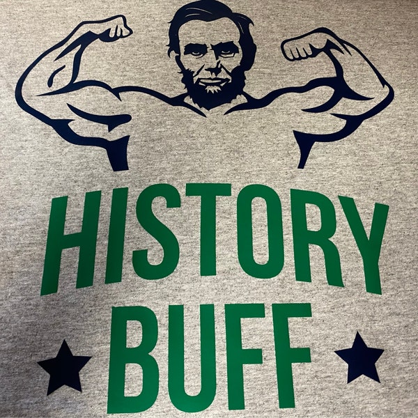 History Buff President Lincoln Muscle SVG DXF Silhouette Cameo Cricut ...