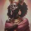 Oya Art on Canvas Oversized | Orisha Goddess Painting | African Goddess ...
