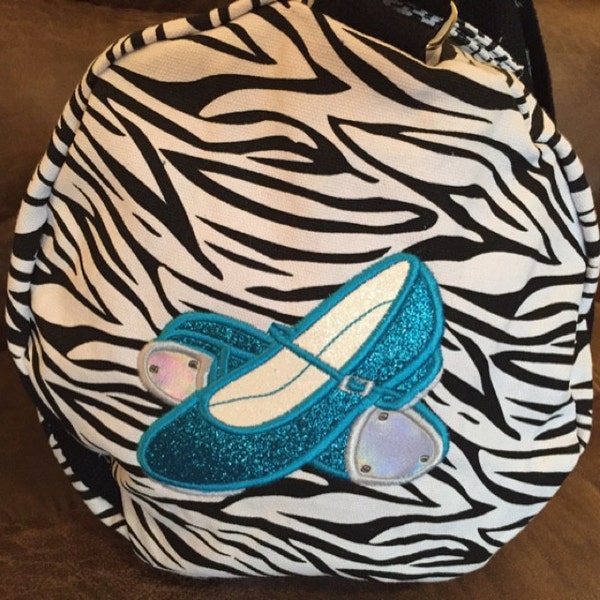 Buckle Tap Shoes Applique Design , Instant Digital Download File for ...