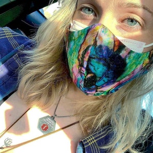 Sequin Rave Mask Face Mask Festival Mask Dust Mask Sequin | Etsy