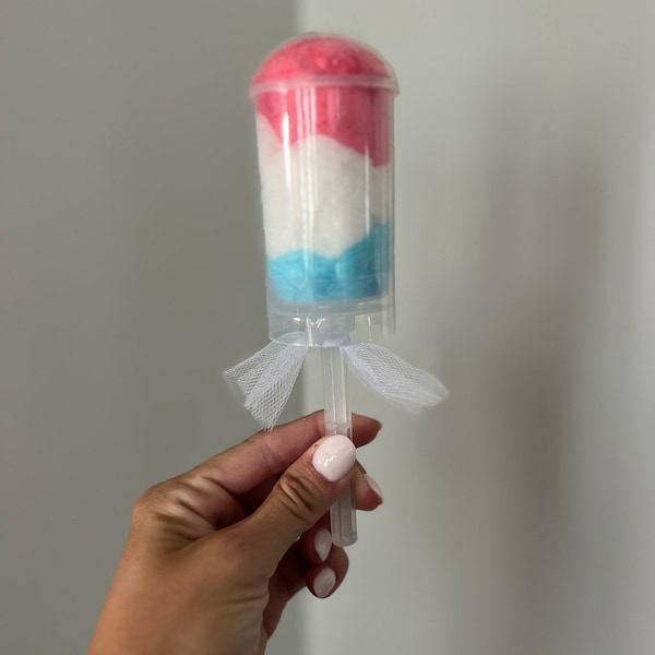 12 Cotton Candy Push Pop Party Birthday Wedding Favors - Etsy