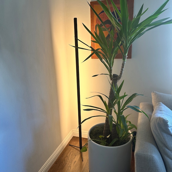 Alpine Modern Standing Floor Lamp | Wood LED Floor Lamp | Minimalist ...