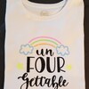Un Four Gettable Svg for Cricut, Kids Shirt, Girl Birthday Shirt, 4th ...