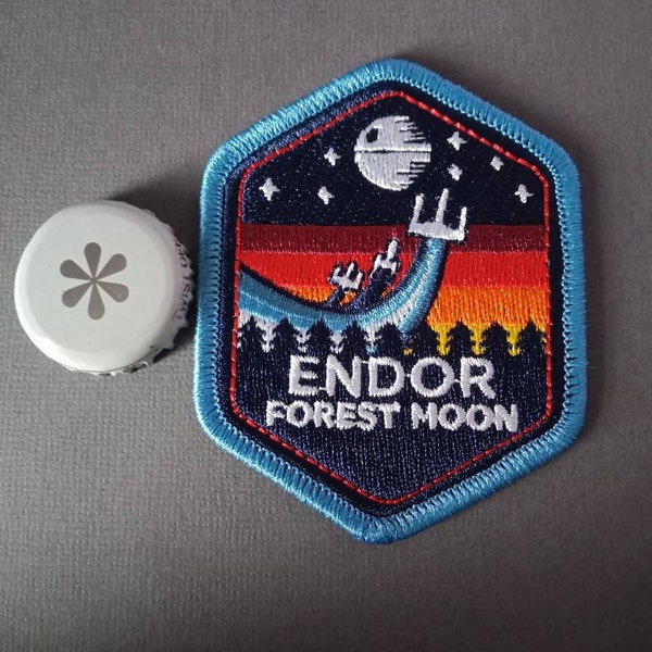 Battle of Endor Mission Embroidered Patch | Star Wars Accessory - Etsy