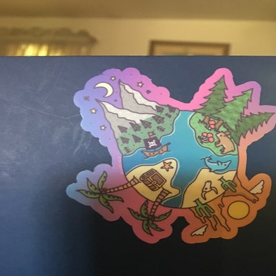 Planet Sticker, Colorful Sticker, Biome, Earth, Diversity, Ecosystems ...