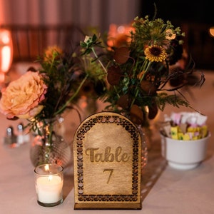 Farmhouse Wedding Table Decor Rustic Wedding Table Numbers - Etsy