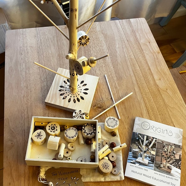 All Season Wooden Tree - Educational Activity Set for Children - Nature ...