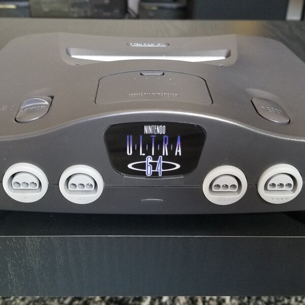 Purple Ultra 64 Custom Nintendo 64 Jewel, Badge, Faceplate - Etsy