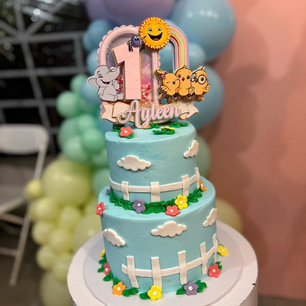 Cánticos Cake Topper, Pollitos Cake Topper,cánticos Party Theme ...