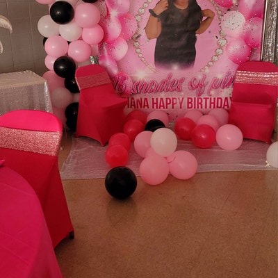 Custom Photo Birthday Backdrop Party Sparkle Birthday Party - Etsy